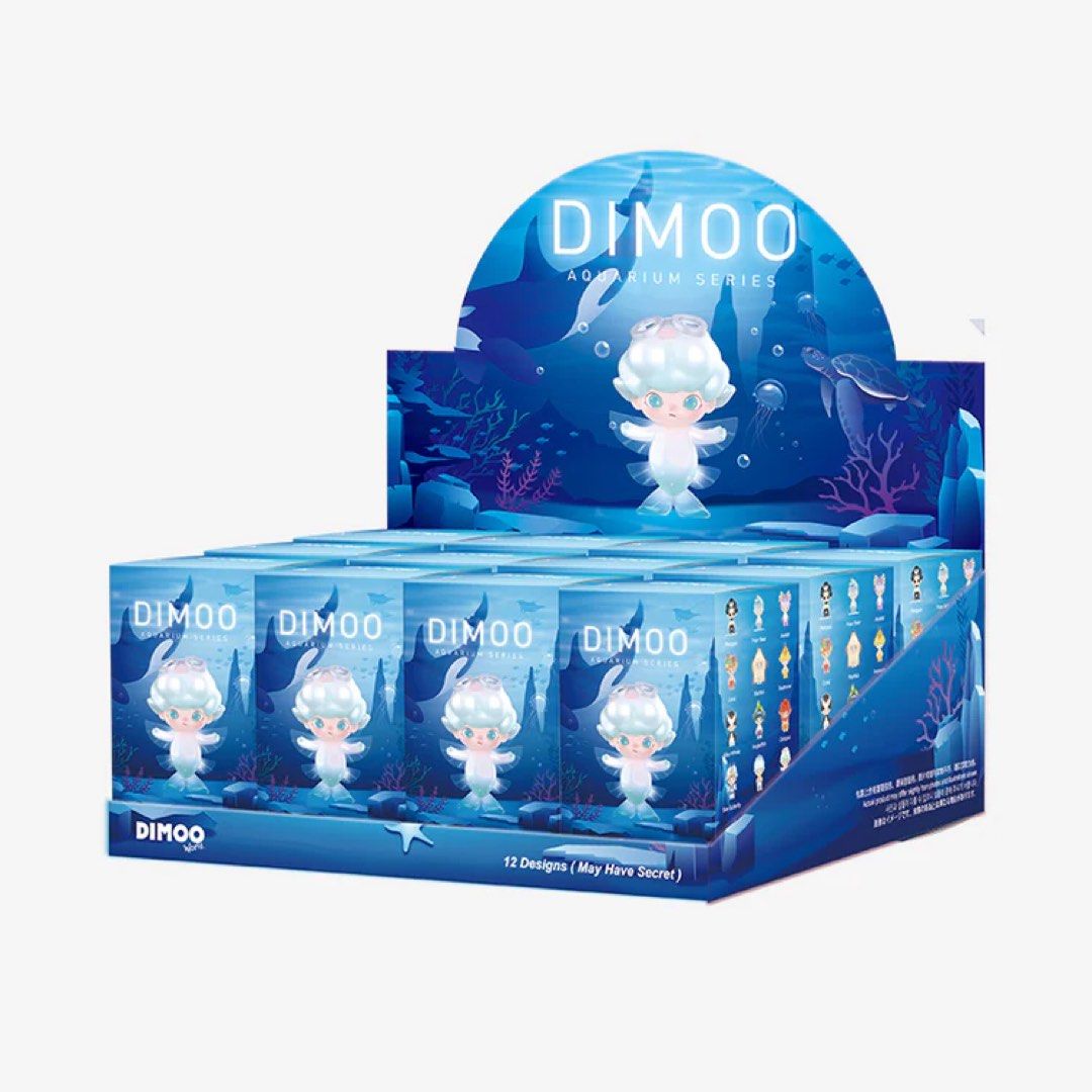 Popmart Dimoo Aquarium Full Set Sealed, Hobbies & Toys, Toys & Games on ...