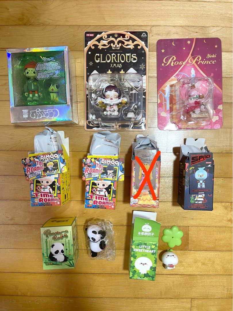 Popmart Skullpanda Glorous Xmas / Rose Price Yoki / Inner Flow Vita ...