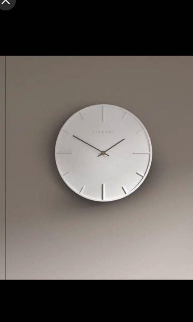 Premium wall clock, Furniture & Home Living, Home Decor, Clocks on ...