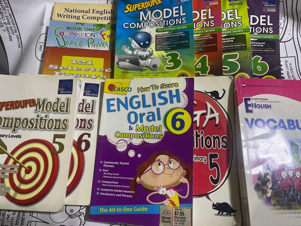 Primary 1-6 English Model Compositions, Oral, Targeting situational ...