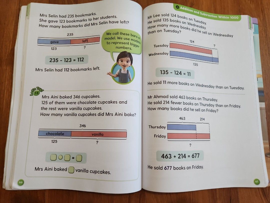 Primary 2 Maths Textbook, Hobbies & Toys, Books & Magazines, Textbooks ...