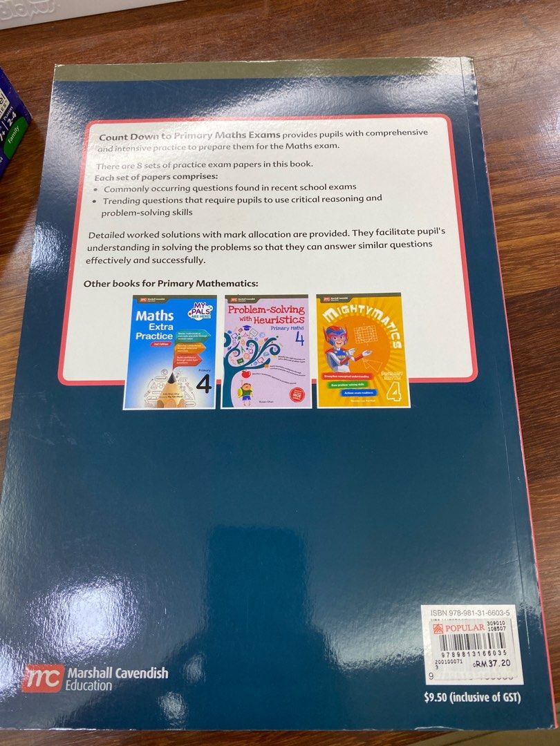 Primary math p4, Hobbies & Toys, Books & Magazines, Textbooks on Carousell