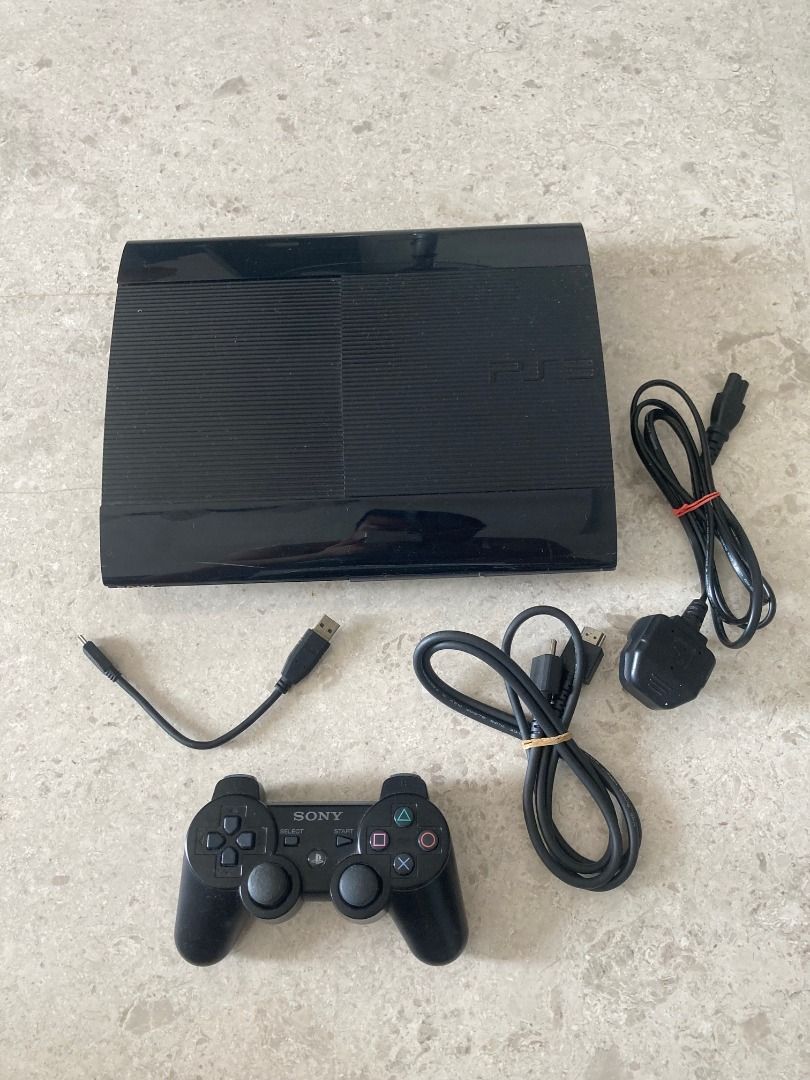 ps3 super slim, Video Gaming, Video Game Consoles, PlayStation on Carousell