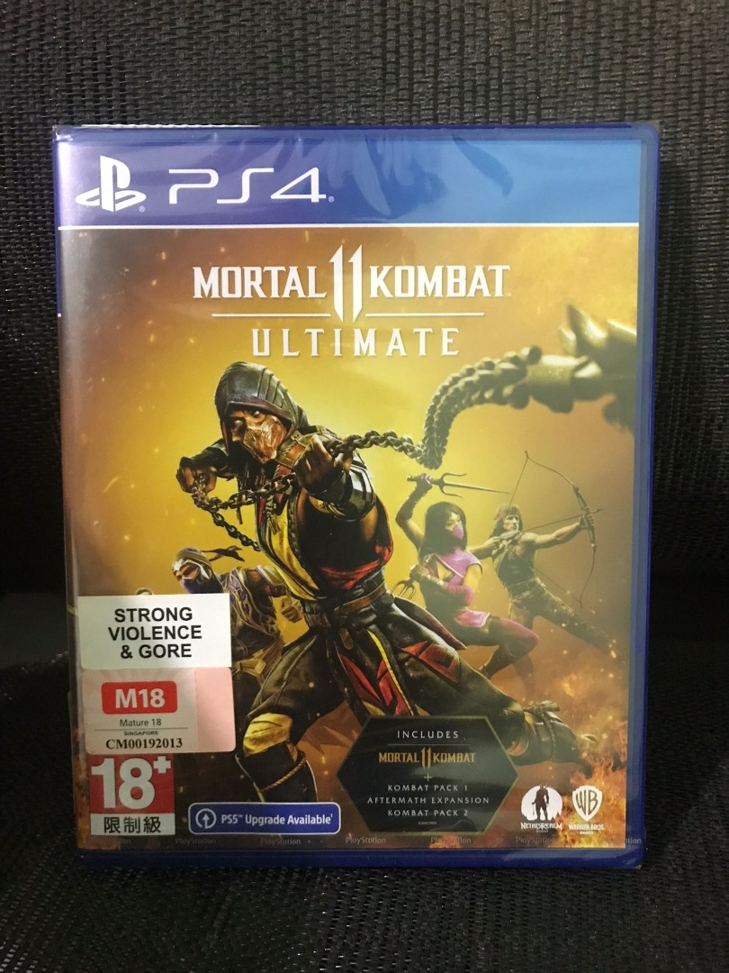 PS4 Mortal Kombat 11 Ultimate Edition game OFFER ! SEALED, Video Gaming, Video Games ...