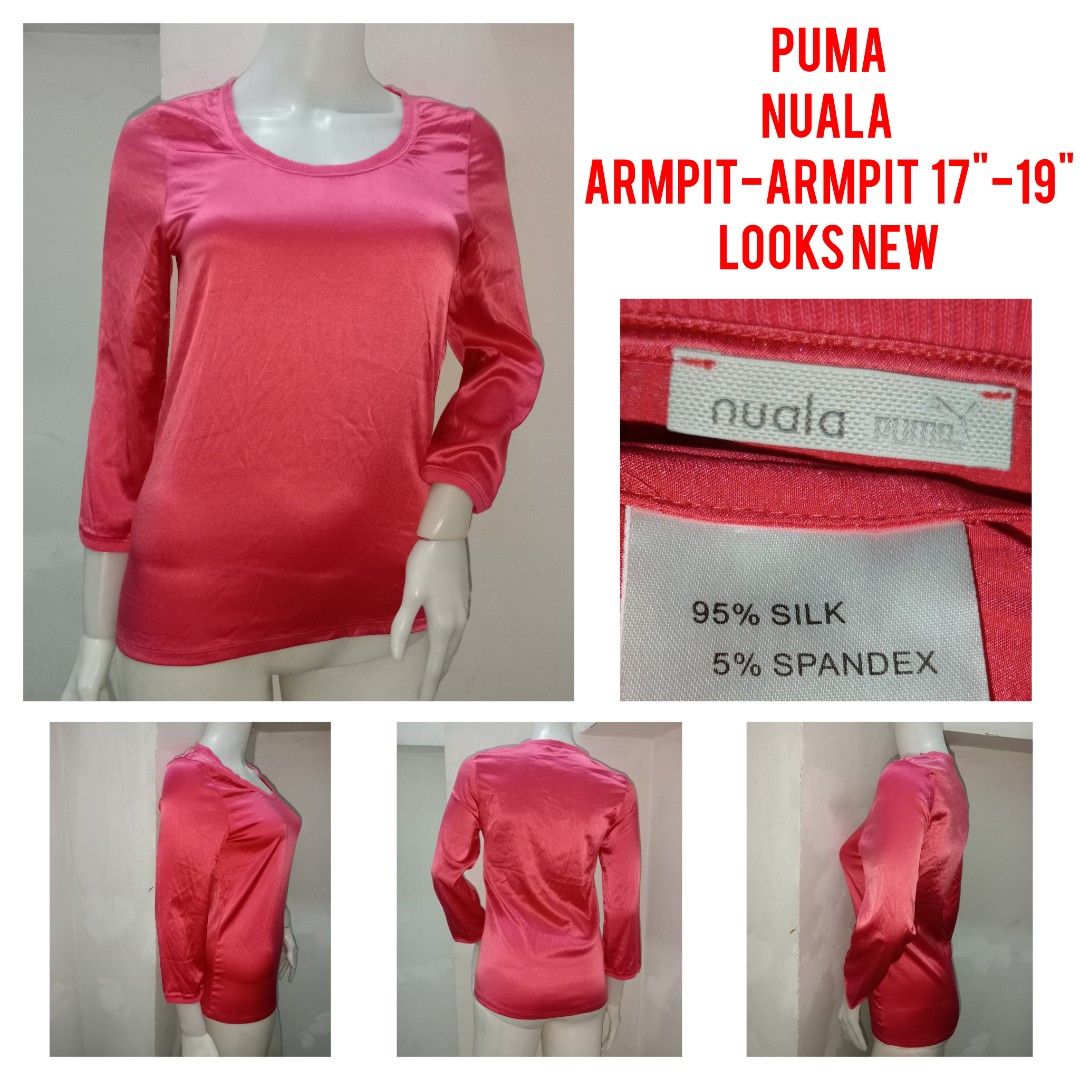 Puma Nuala Tops, Women's Fashion, Tops, Shirts on Carousell