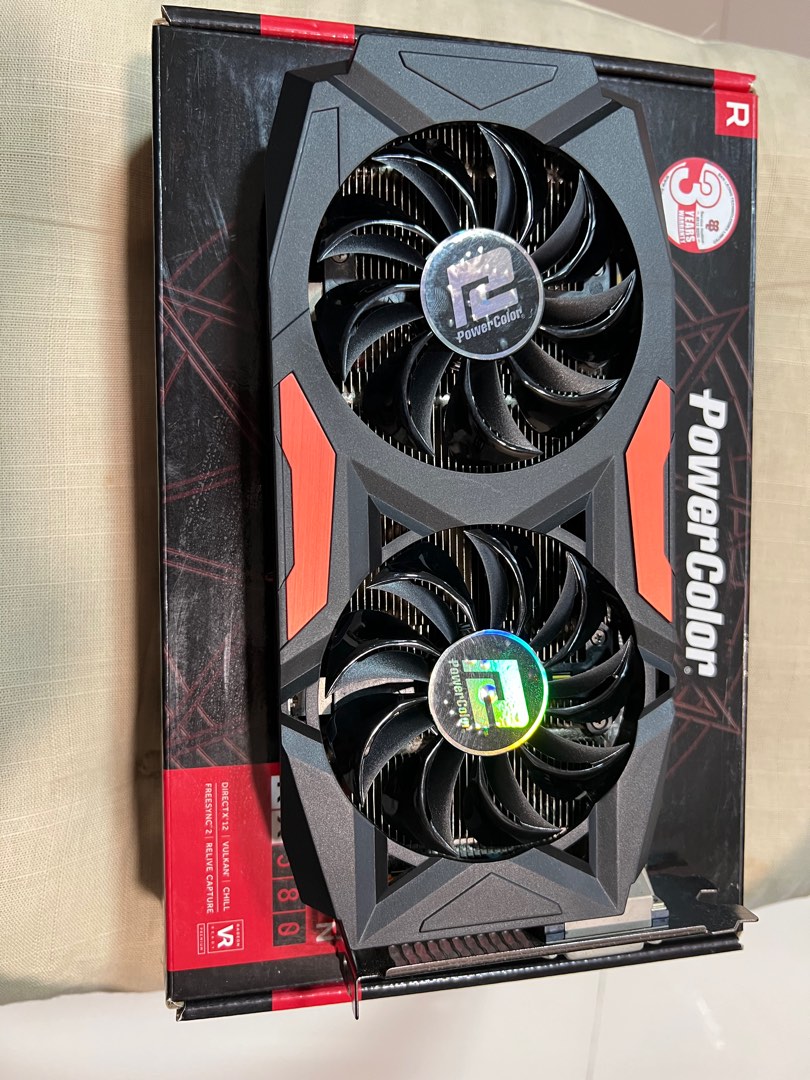 Radeon RX580 red dragon, Computers & Tech, Parts & Accessories ...