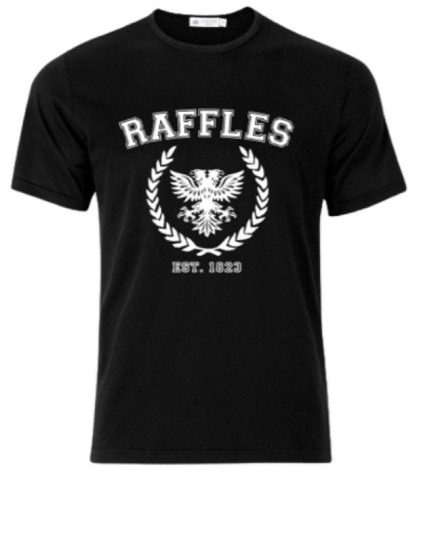 Raffles Institution/RI/RJ/RJC Raffles Originals Shirt (Black dri fit ...