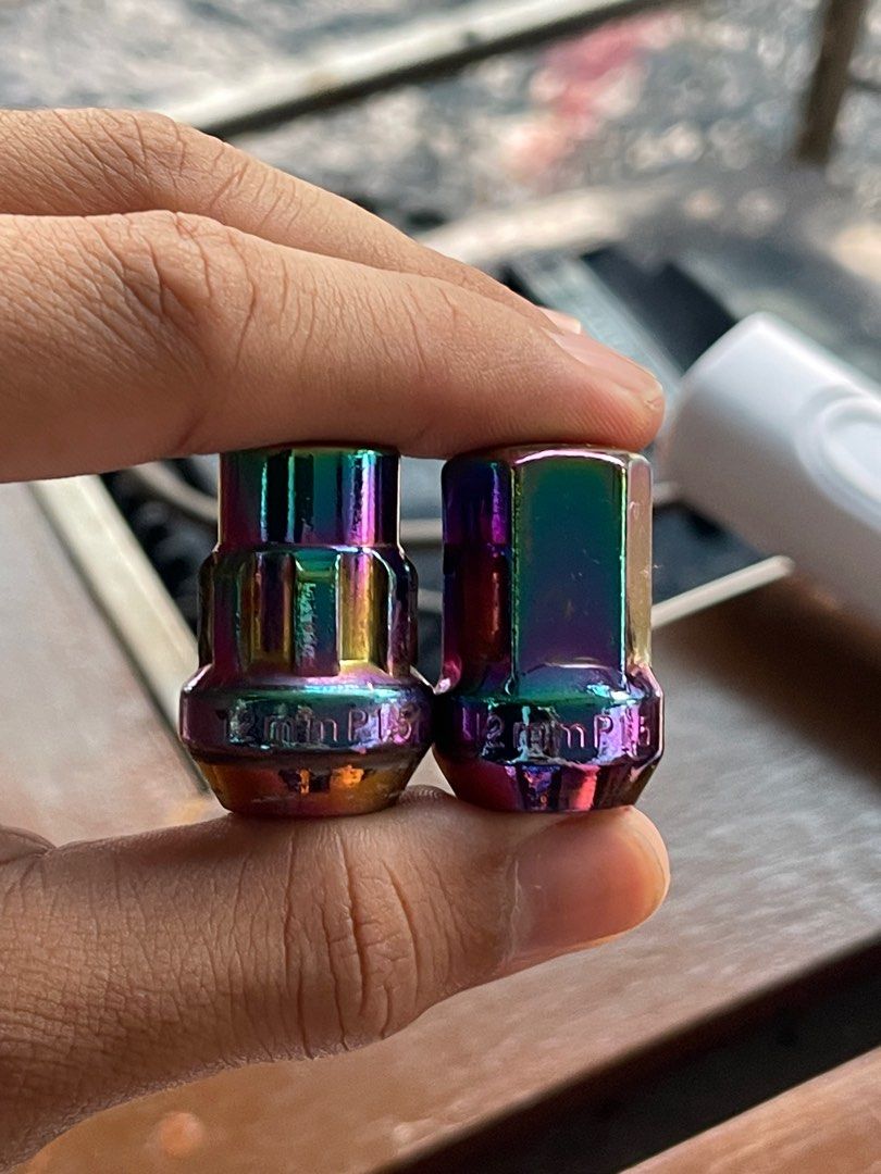 Rays wheel nut (including lock nut), Car Accessories, Tyres & Rims on ...