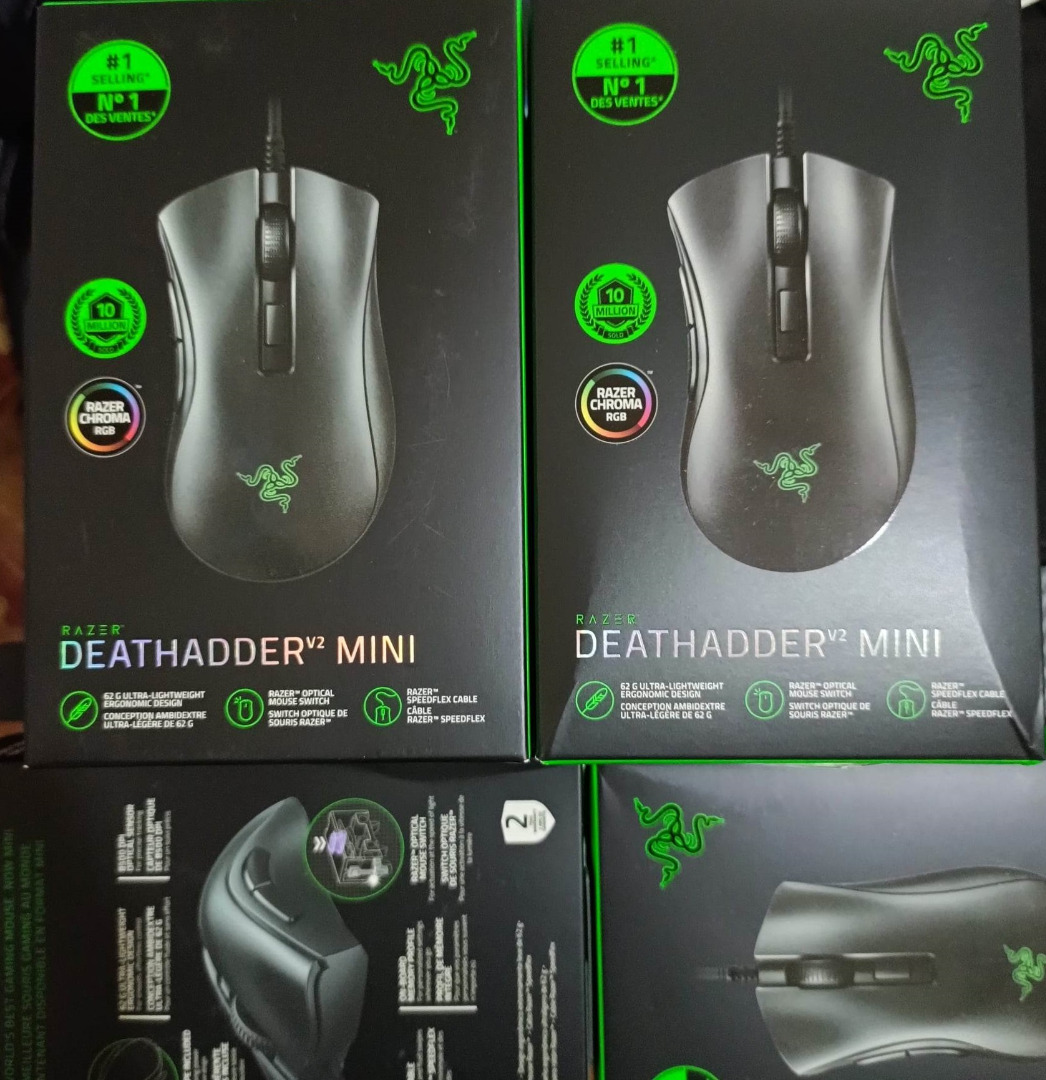 Razer DeathAdder v2 Mini Gaming Mouse, Computers & Tech, Parts ...