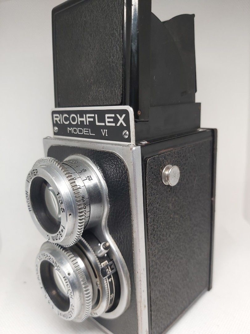 RICOHFLEX MODEL VI TLR CAMERA,LENSES RICOH ANASTIGMATF=3.5 F=80MM ...