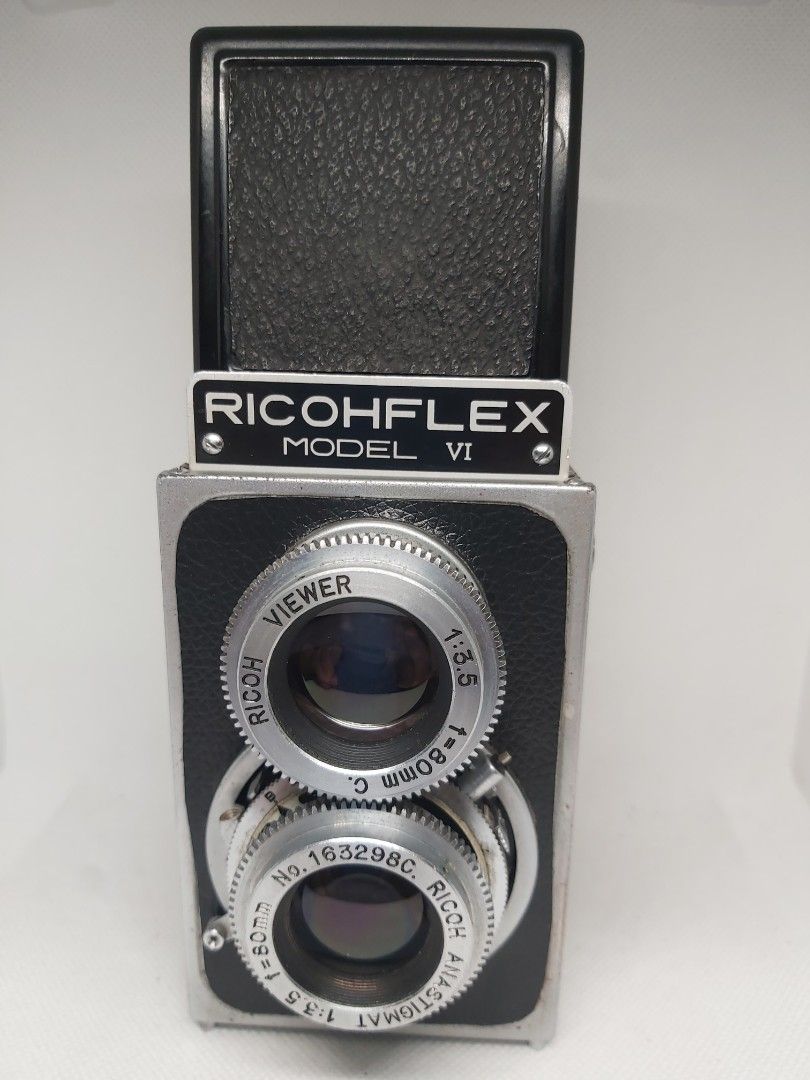 RICOHFLEX MODEL VI TLR CAMERA,LENSES RICOH ANASTIGMATF=3.5 F=80MM ...