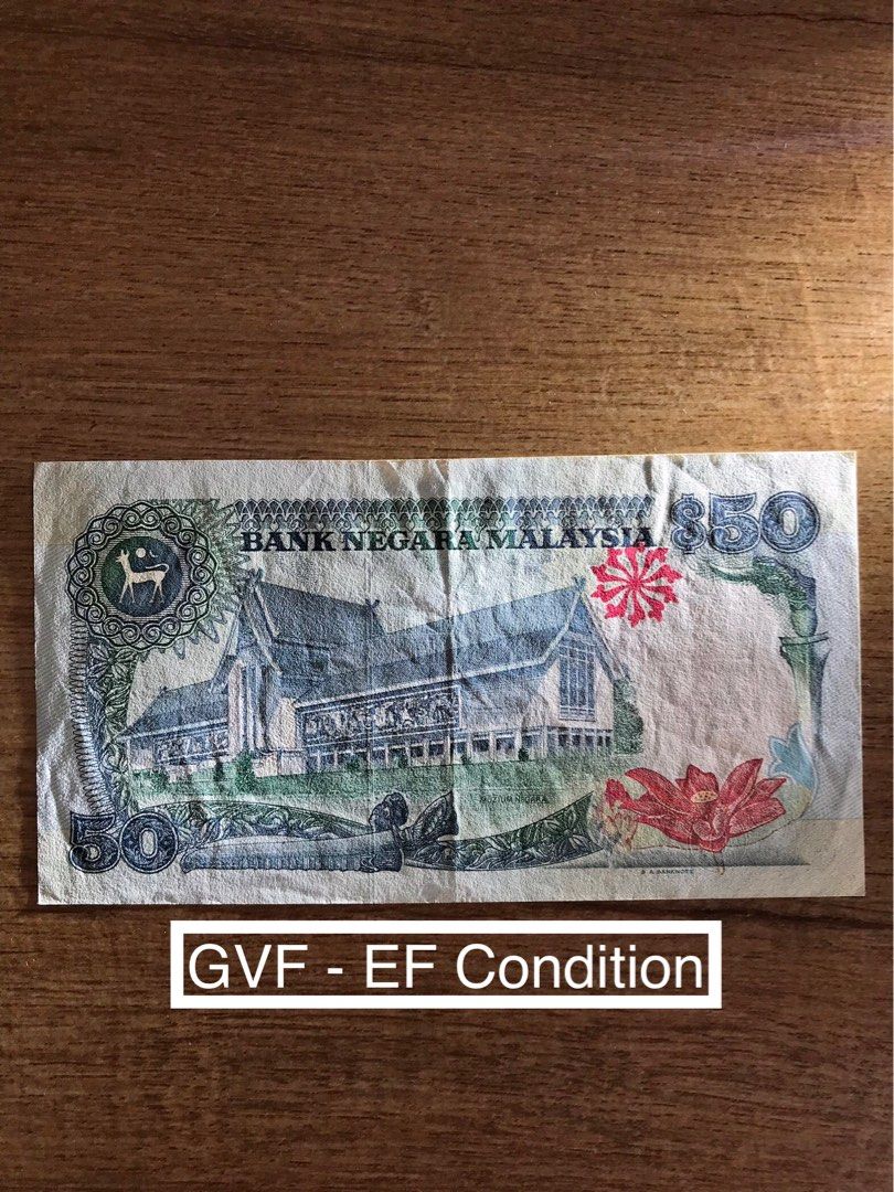 RM 50 Lima Puluh Ringgit Malaysia Ahmad Don RM50 Series 7th Siri 7 ...