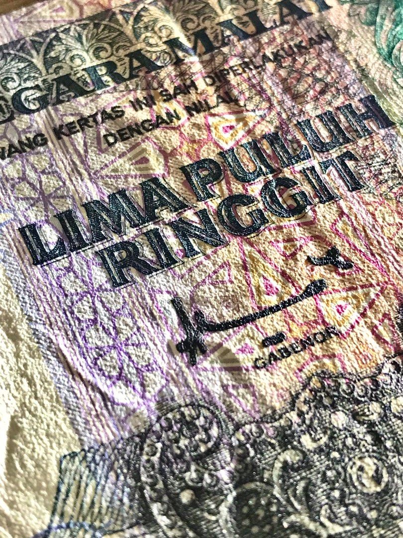 RM 50 Lima Puluh Ringgit Malaysia Ahmad Don RM50 Series 7th Siri 7 ...