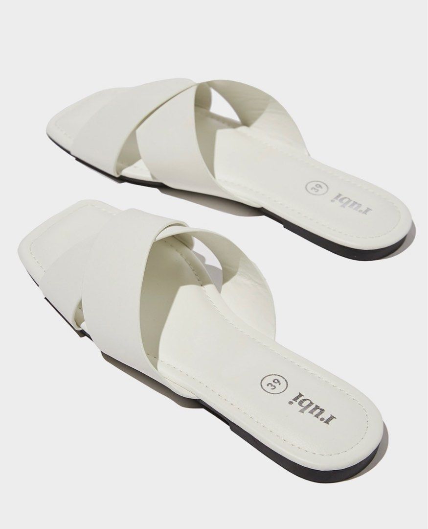 Rubi Everyday Sophie Xover Slide White, Women's Fashion, Footwear ...