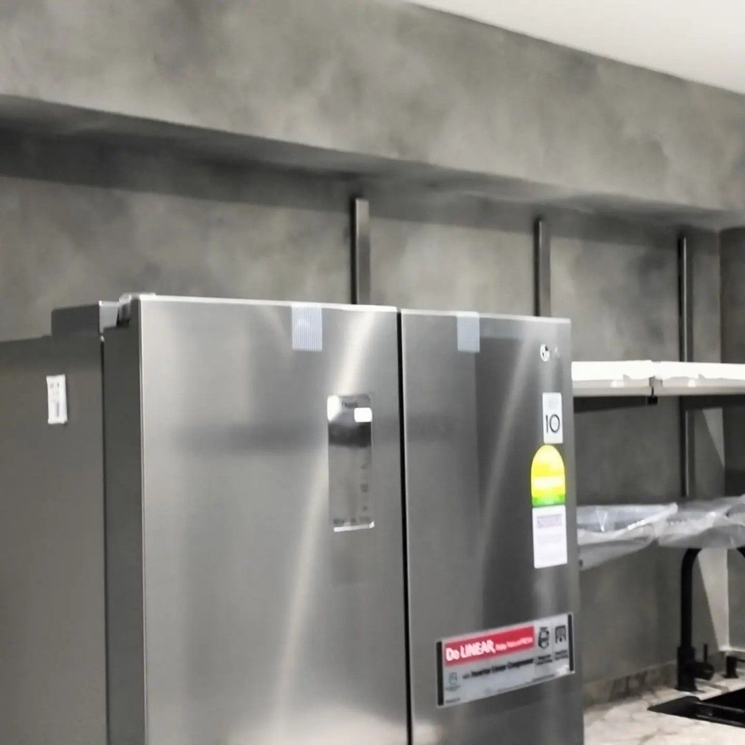 Rundown rusty cement screed wall effects, Furniture & Home Living, Home ...