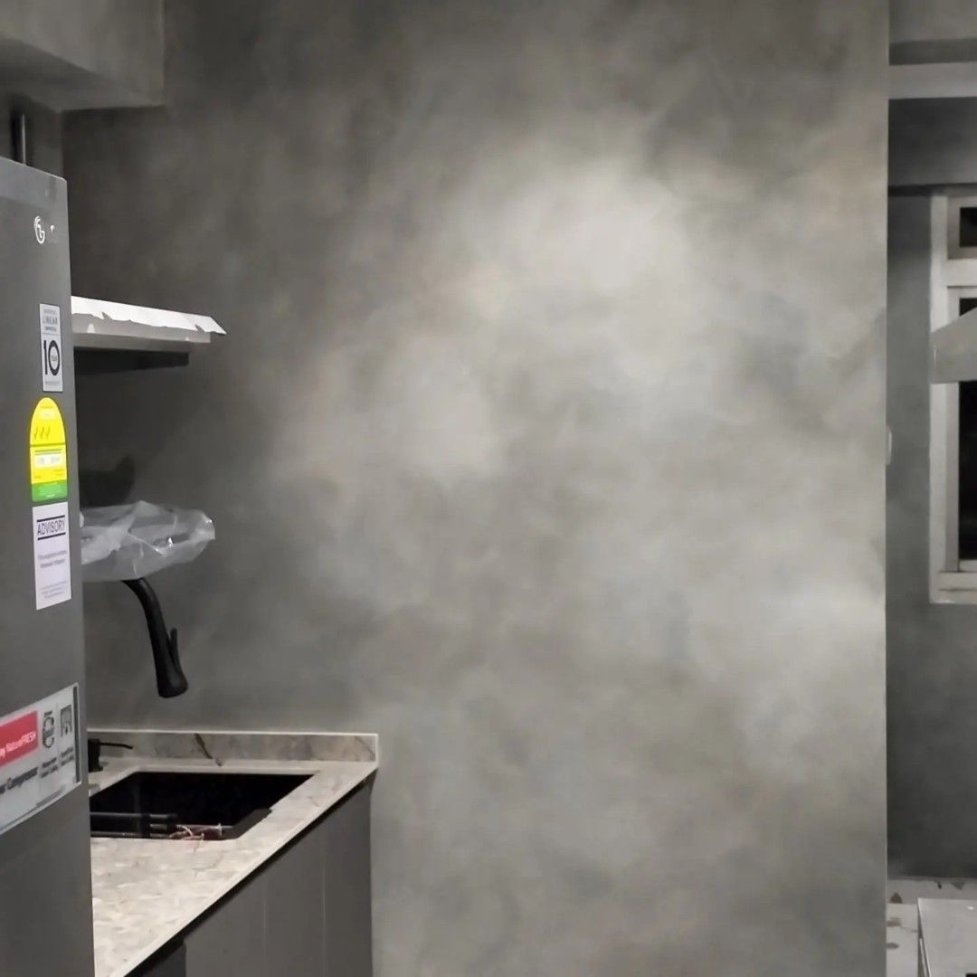 Rundown rusty cement screed wall effects, Furniture & Home Living, Home ...