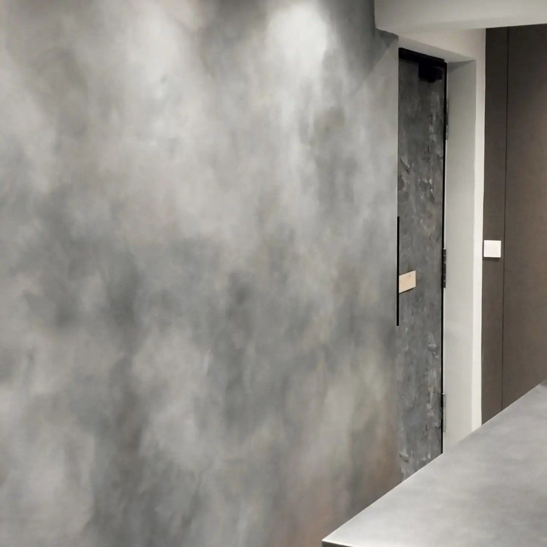 Rundown rusty cement screed wall effects, Furniture & Home Living, Home ...