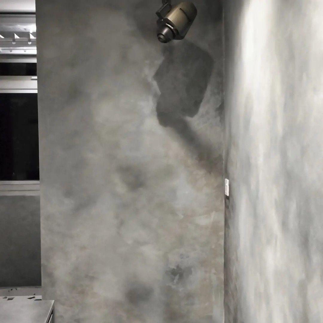 Rundown rusty cement screed wall effects, Furniture & Home Living, Home ...