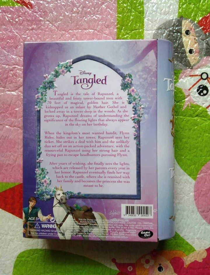 RUSH Tangled Disney perfume, Beauty & Personal Care, Fragrance ...