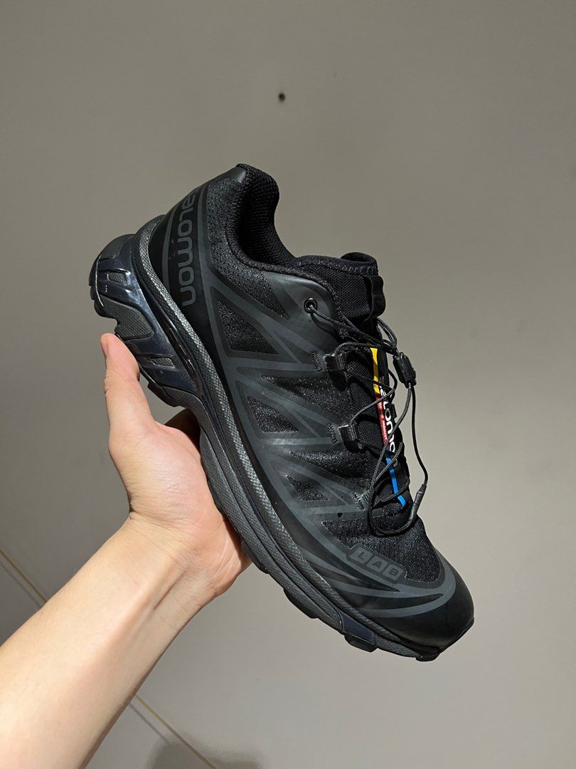 Salomon XT-6 Adv black, Men's Fashion, Footwear, Sneakers on Carousell