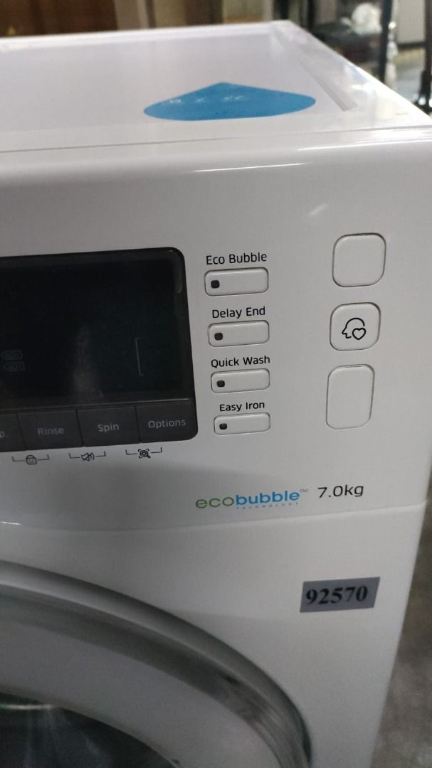 SAMSUNG 7kg Eco Bubble Front Load Washer (92570) NEW MOTHERBOARD, TV ...