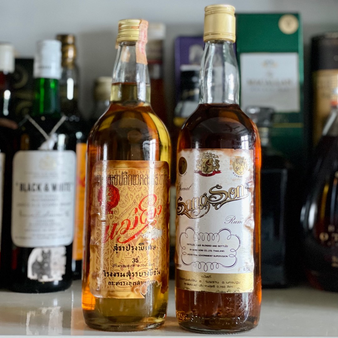 Sang Som Whiskey Rum Whisky liquor sealed 700ml, Food & Drinks ...