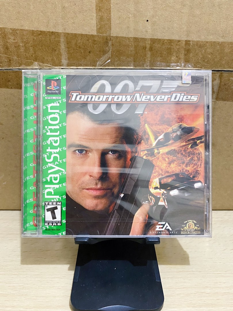 (SEALED) 007 Tomorrow Never Dies - James Bond - Playstation 1 Game ...