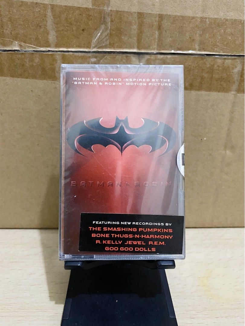 (SEALED) Batman and Robin - Original Soundtrack - Cassette Tape (1997 ...