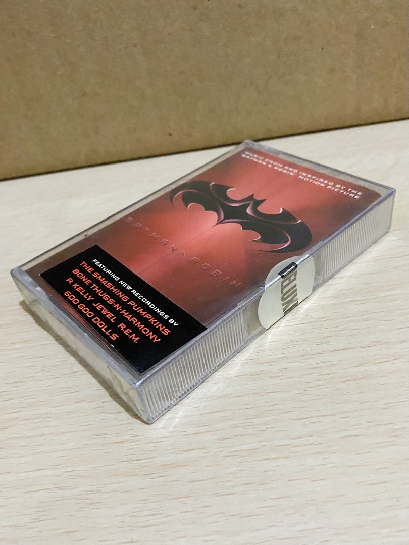 (SEALED) Batman and Robin - Original Soundtrack - Cassette Tape (1997 ...