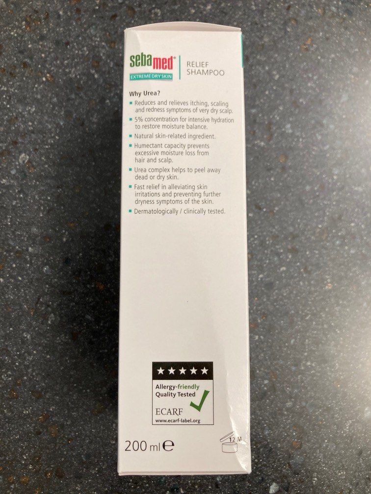 SebaMed Extreme Dry Skin Relief Shampoo 5% Urea, Beauty & Personal Care ...