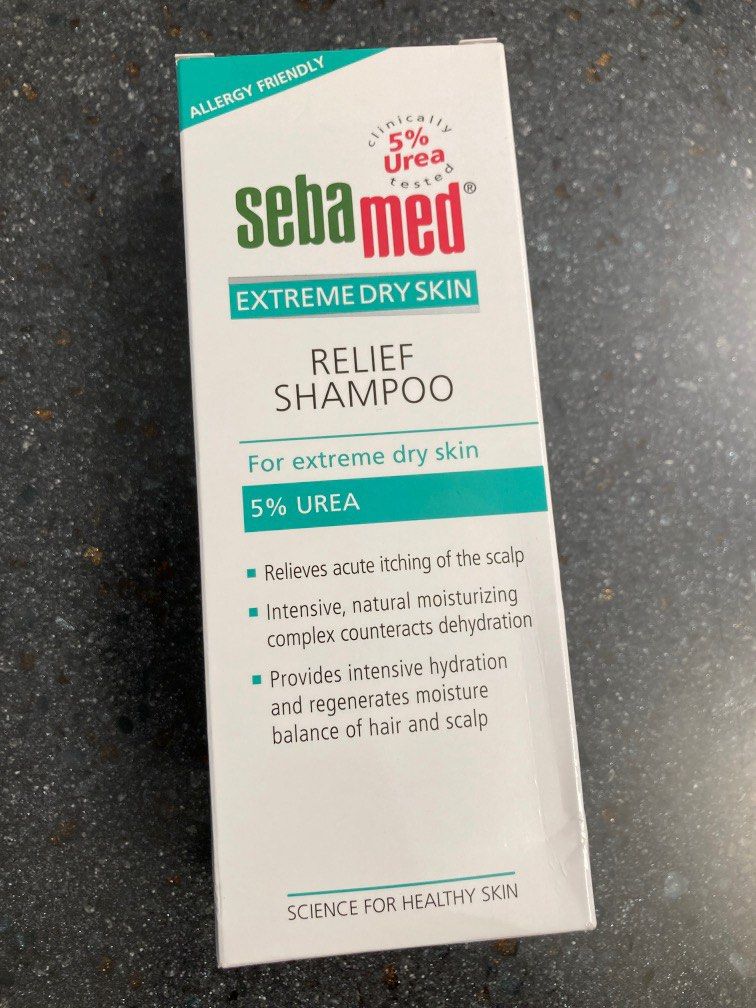 SebaMed Extreme Dry Skin Relief Shampoo 5% Urea, Beauty & Personal Care ...
