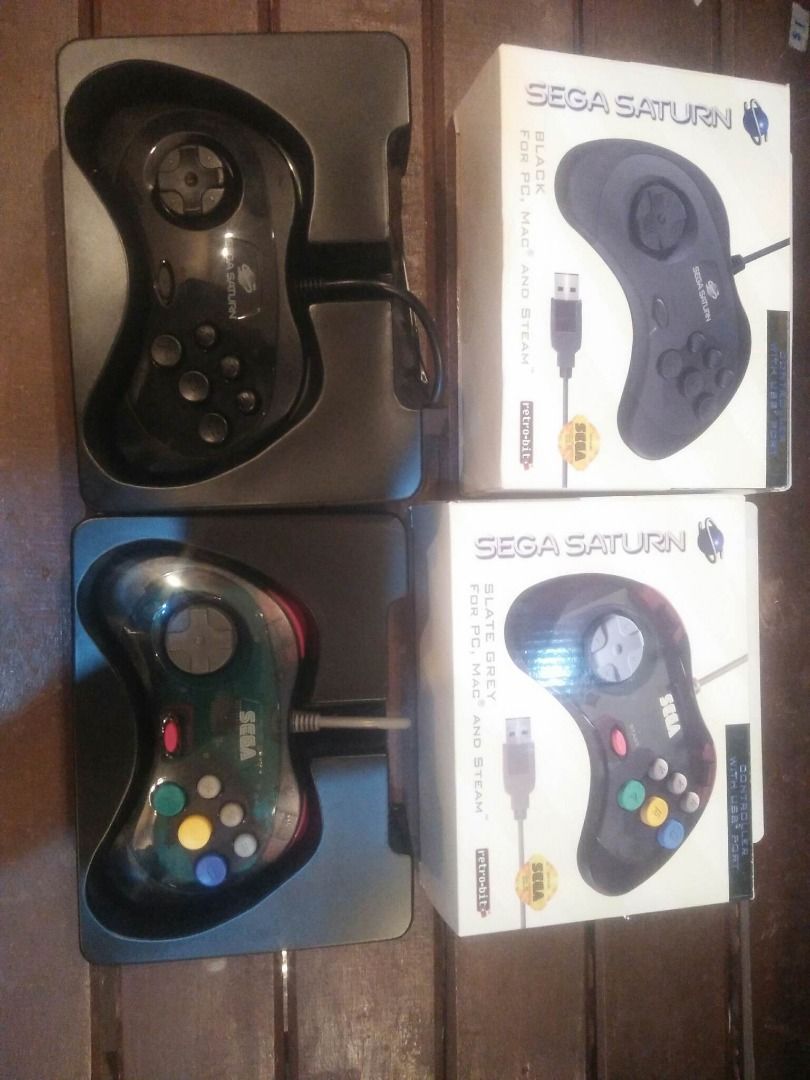 sega saturn usb gamepad official product, Video Gaming, Gaming ...