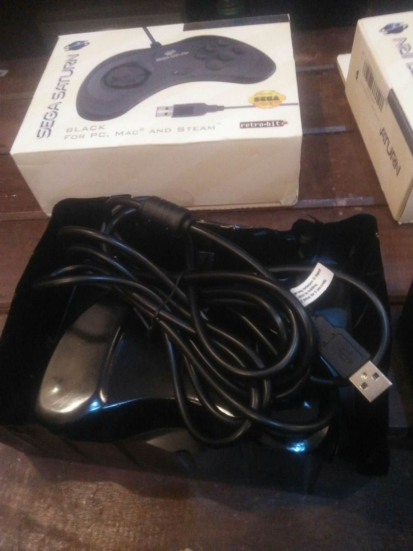 sega saturn usb gamepad official product, Video Gaming, Gaming ...