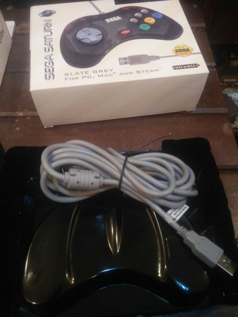sega saturn usb gamepad official product, Video Gaming, Gaming ...