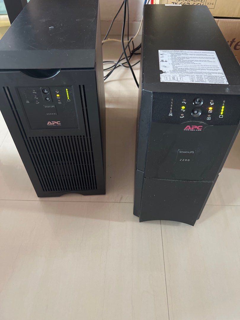 Selling 2x APC battery backup, Computers & Tech, Parts & Accessories ...
