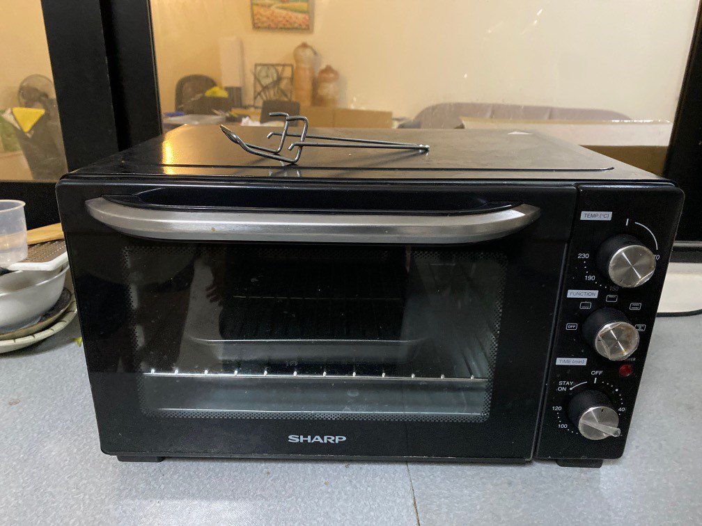 Sharp electric oven EO-257C-BK, TV & Home Appliances, Kitchen ...