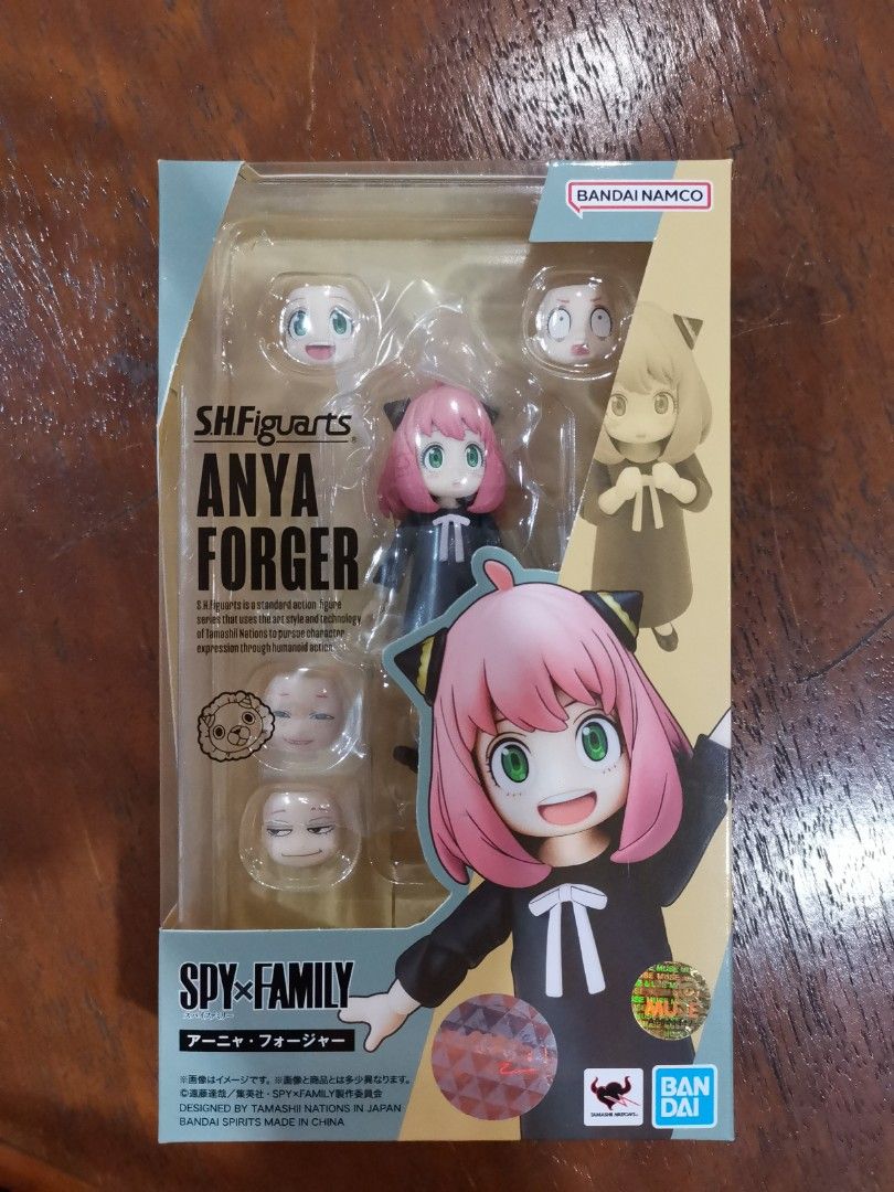 Shf Anya Forger SpyXFamily (Ready Stock 1 unit only), Hobbies & Toys ...