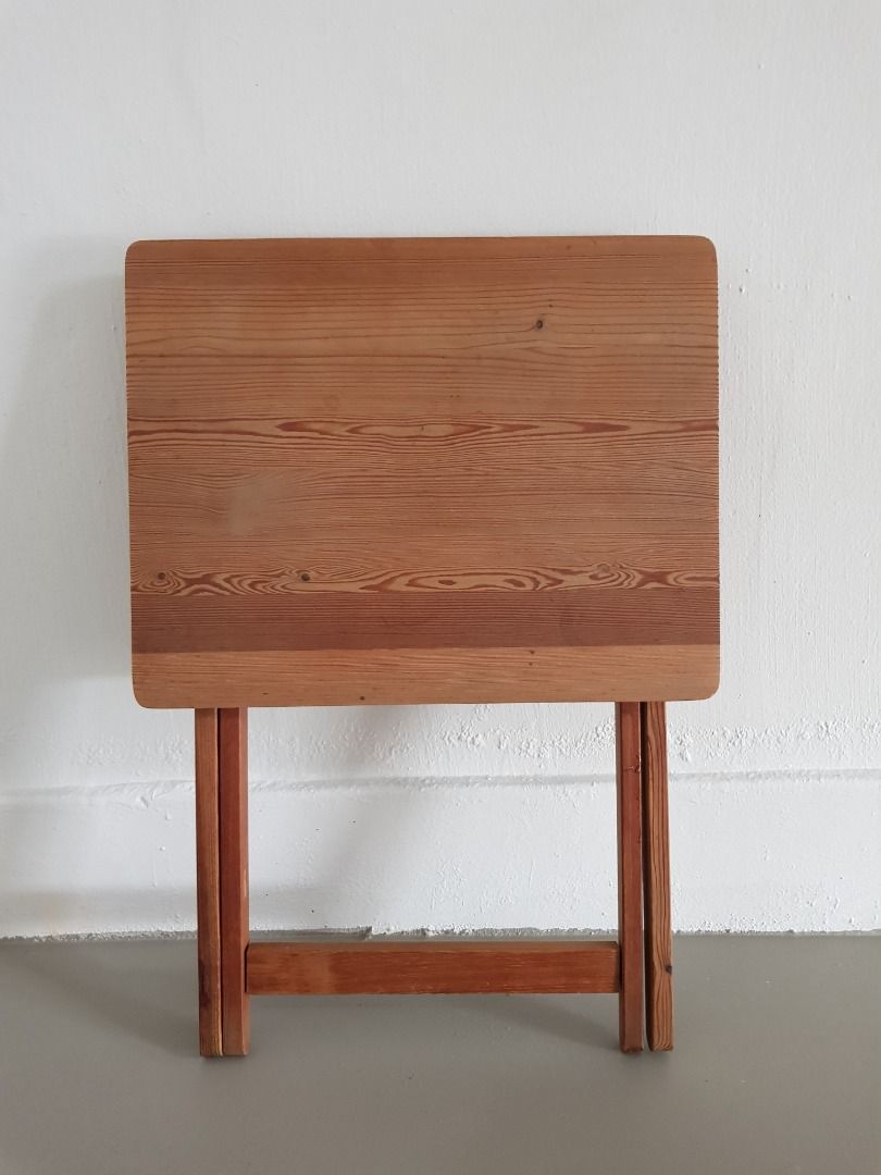 Small/Mini Foldable/Portable Wooden Table, Furniture & Home Living ...