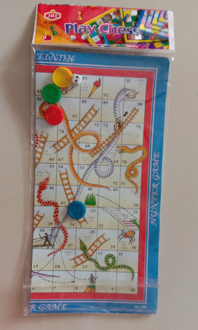 Snake and ladder, Hobbies & Toys, Toys & Games on Carousell