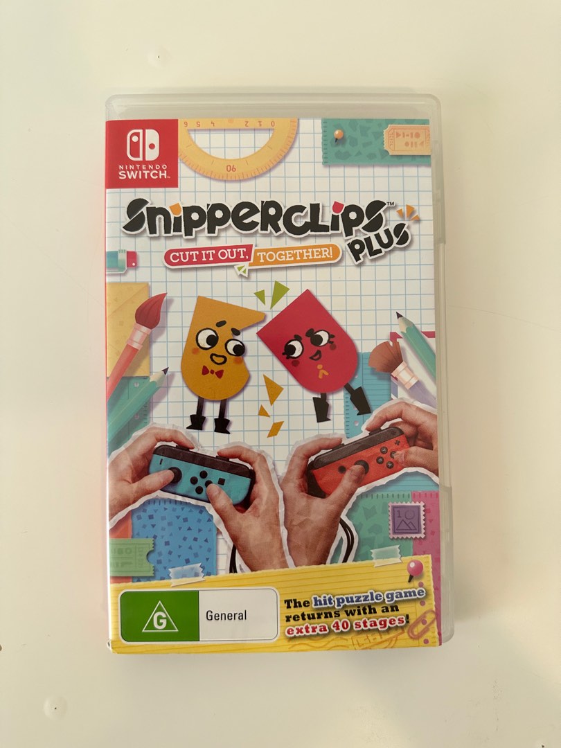 Snipperclips Plus Nintendo Switch game, Video Gaming, Video Games ...
