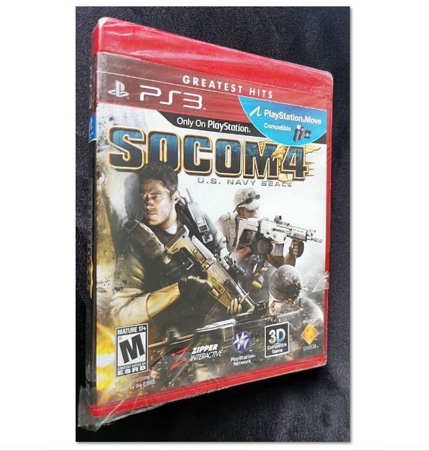 SOCOM 4 U.S. Navy Seals PlayStation 3 PS3 Game, Video Gaming, Video ...