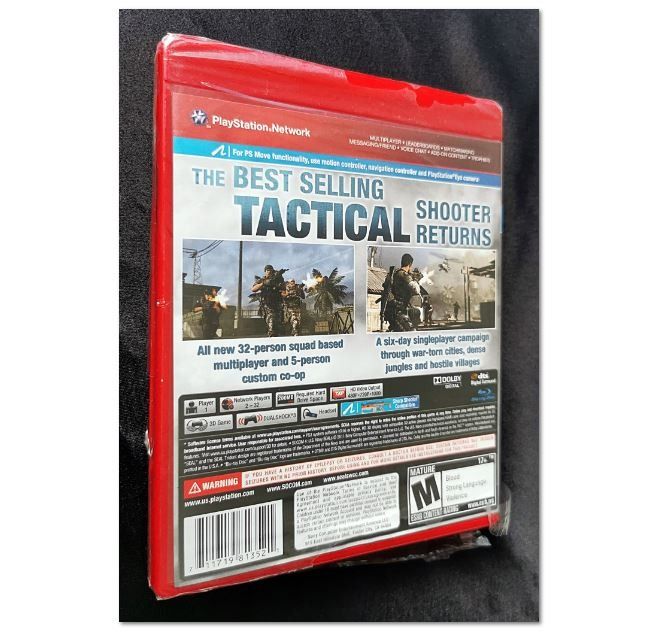 SOCOM 4 U.S. Navy Seals PlayStation 3 PS3 Game, Video Gaming, Video ...