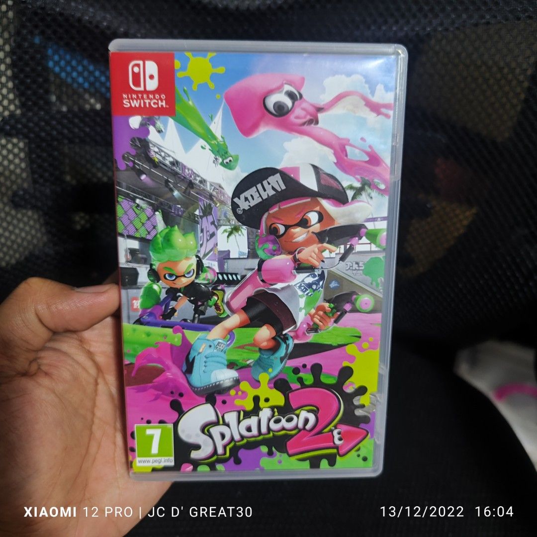 Splatoon 2 switch game, Video Gaming, Video Games, Nintendo on Carousell