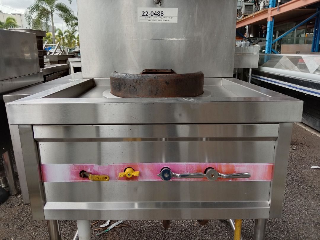Stainless steel 1 ring kwali range, Furniture & Home Living ...