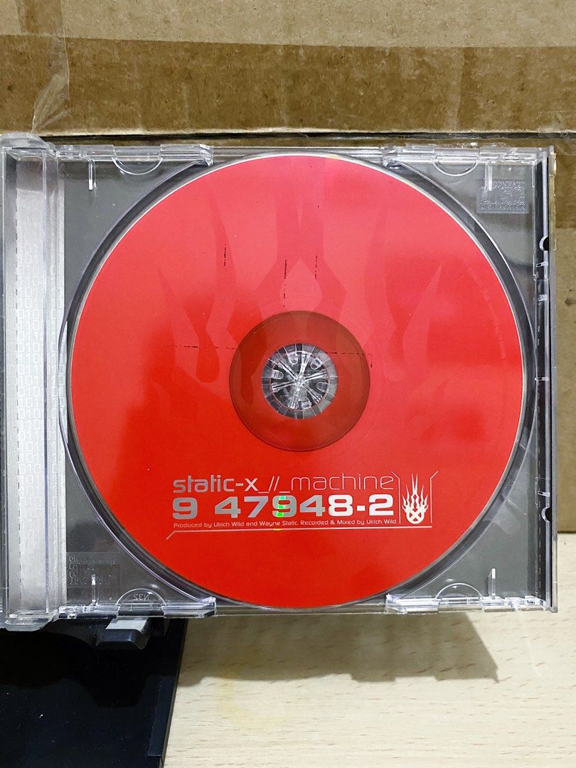 Static X - Machine CD (2001), Hobbies & Toys, Music & Media, CDs & DVDs ...