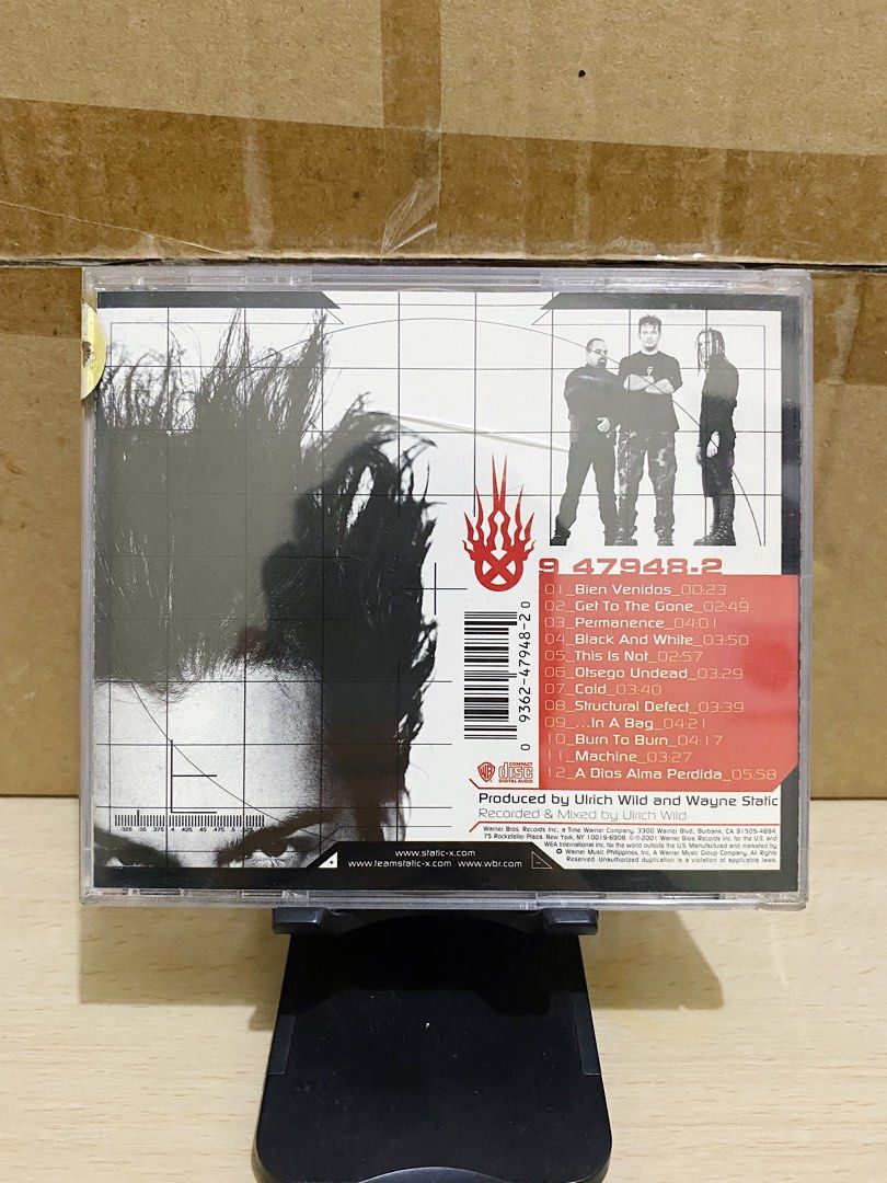 Static X - Machine CD (2001), Hobbies & Toys, Music & Media, CDs & DVDs ...