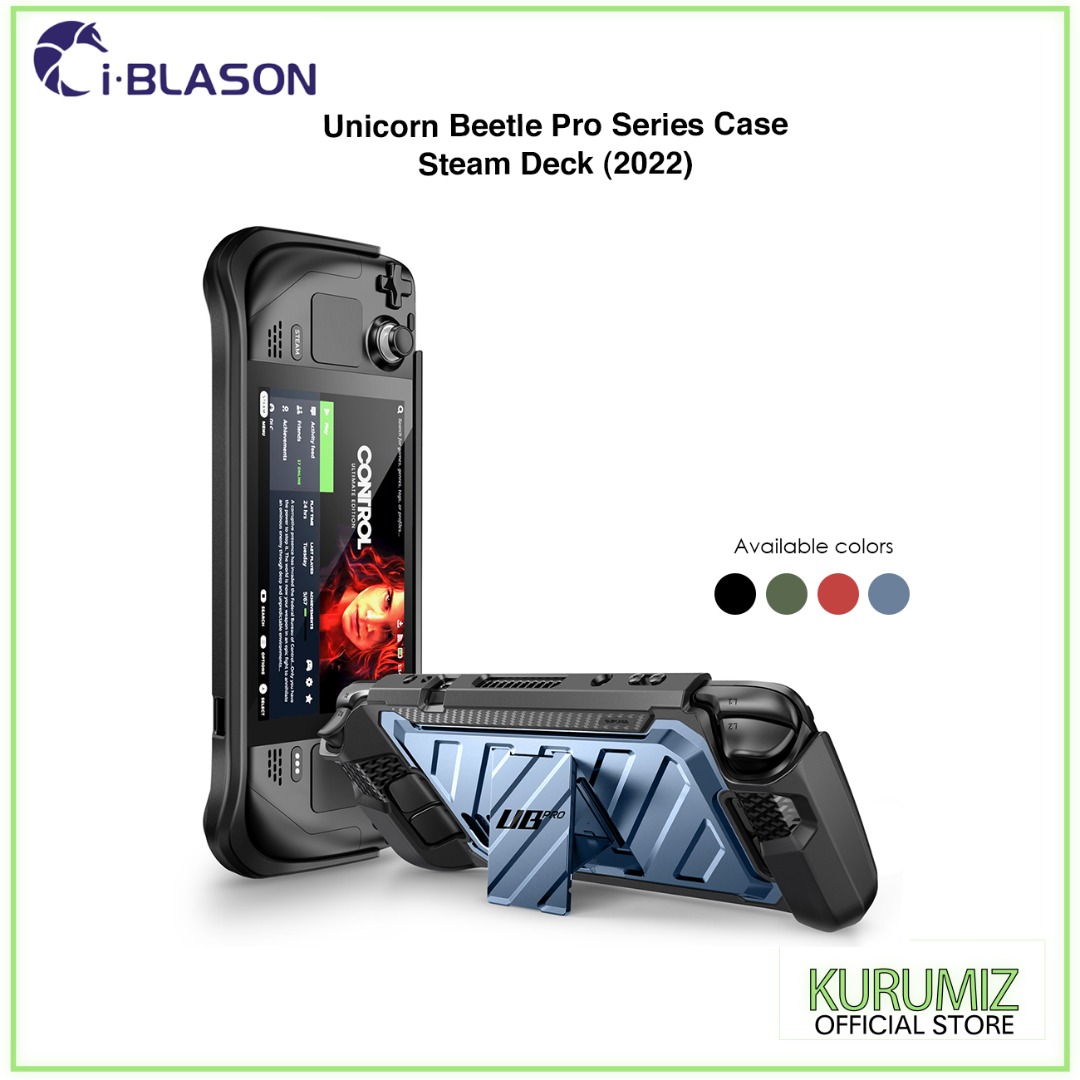SUPCASE Unicorn Beetle Pro Series Case for Steam Deck (2022), Rugged ...