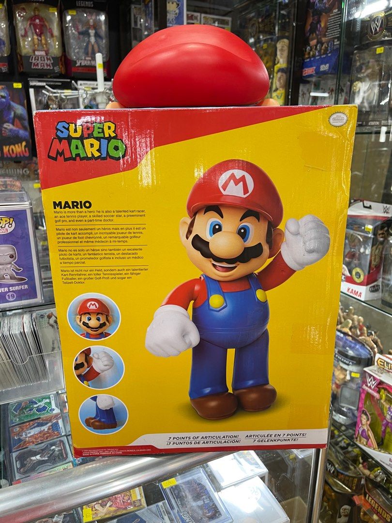 Super Mario 24 Inch Figure (Jakks Pacific), Hobbies & Toys, Toys ...