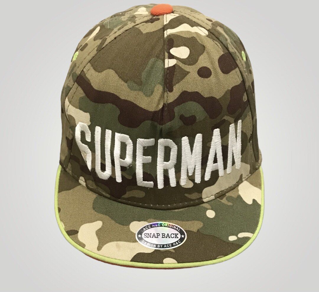 SUPERMAN WARNER BROS CAMO CAP, Men's Fashion, Watches & Accessories ...