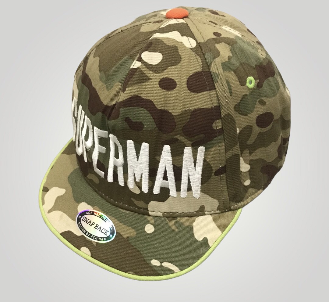 SUPERMAN WARNER BROS CAMO CAP, Men's Fashion, Watches & Accessories ...